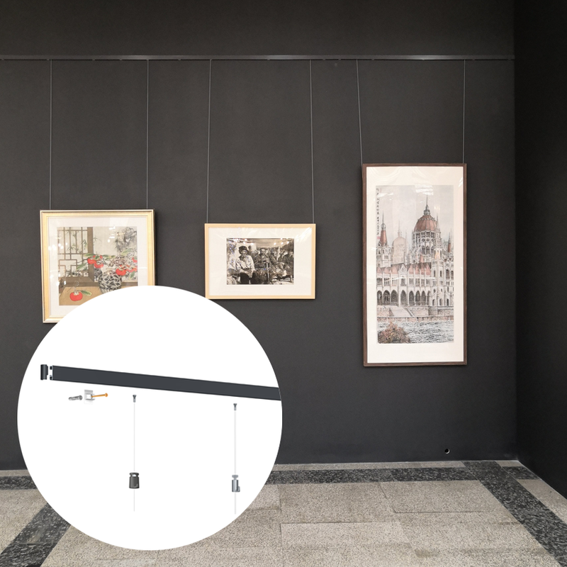 Cimaises Tableaux : Accrochage de tableaux sûr et discret