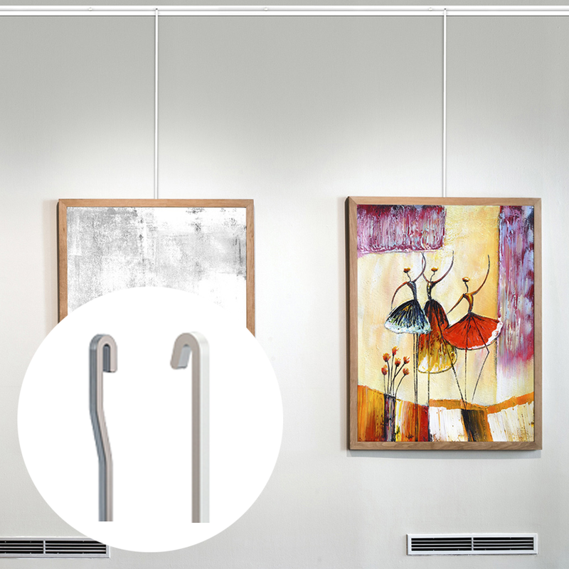 Cimaises Tableaux : Accrochage de tableaux sûr et discret